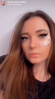 Golden Rose tattoo | Lenslist