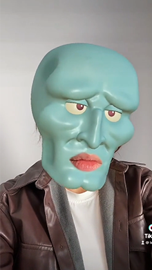 Handsome Squidward Head | Lenslist