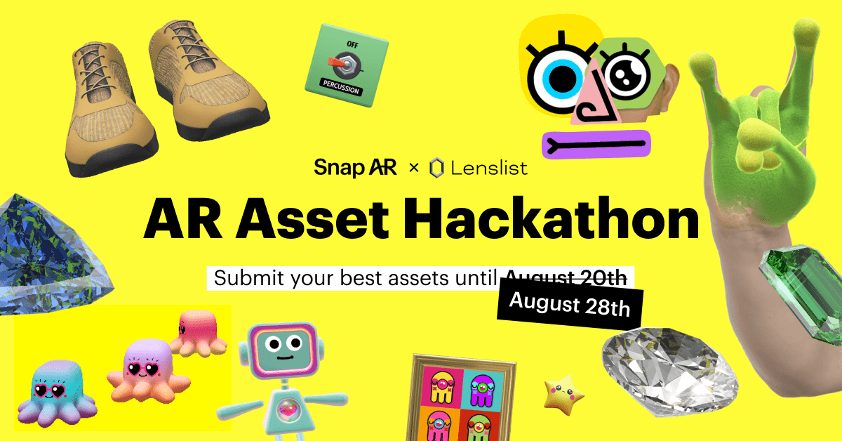 Snap x Lenslist AR Asset Hackathon | Lenslist
