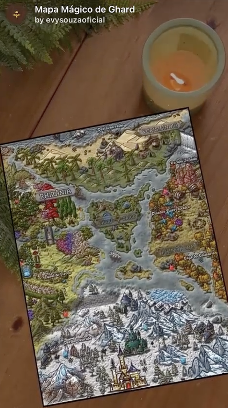 Mapa Mágico de Ghard | Lenslist